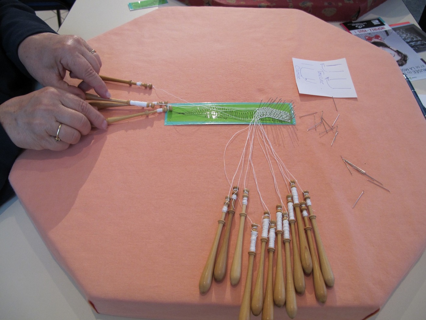 Dentelles aux fuseaux